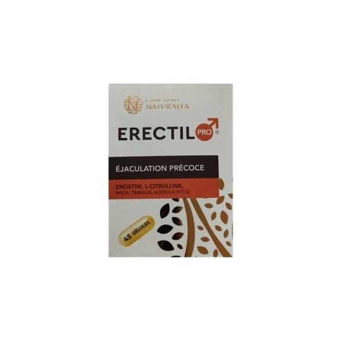 NATURALYA Erectil Pro 45 gélules | Prix Tunisie